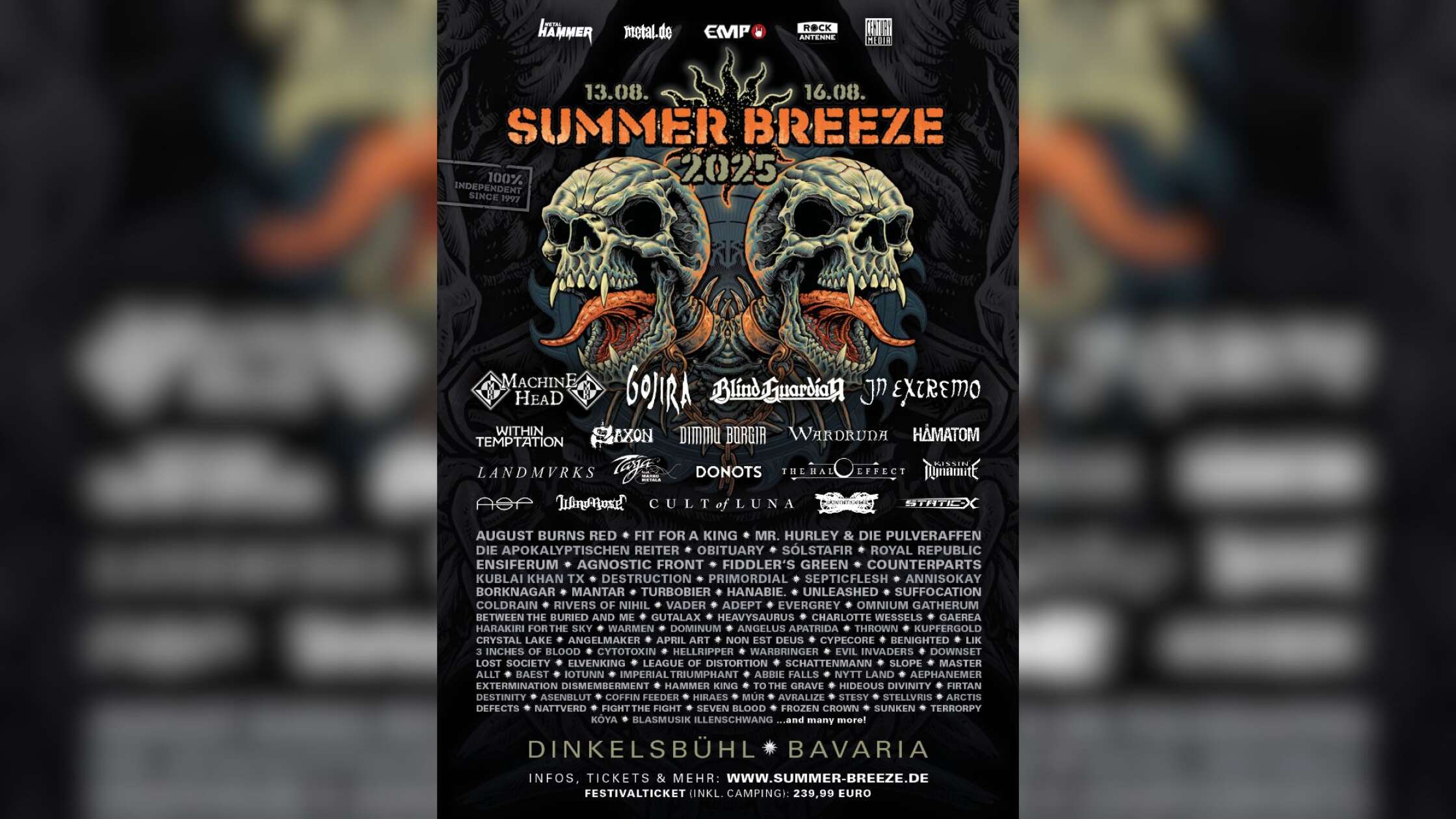 SUMMER BREEZE Open Air vierte Bandwelle, 26 neue Bands | ROCK ANTENNE