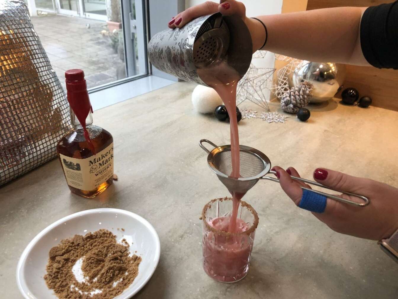Xmas ROCKtail-Rezept: Beschwipster Rudolf - Whiskey-Cocktail