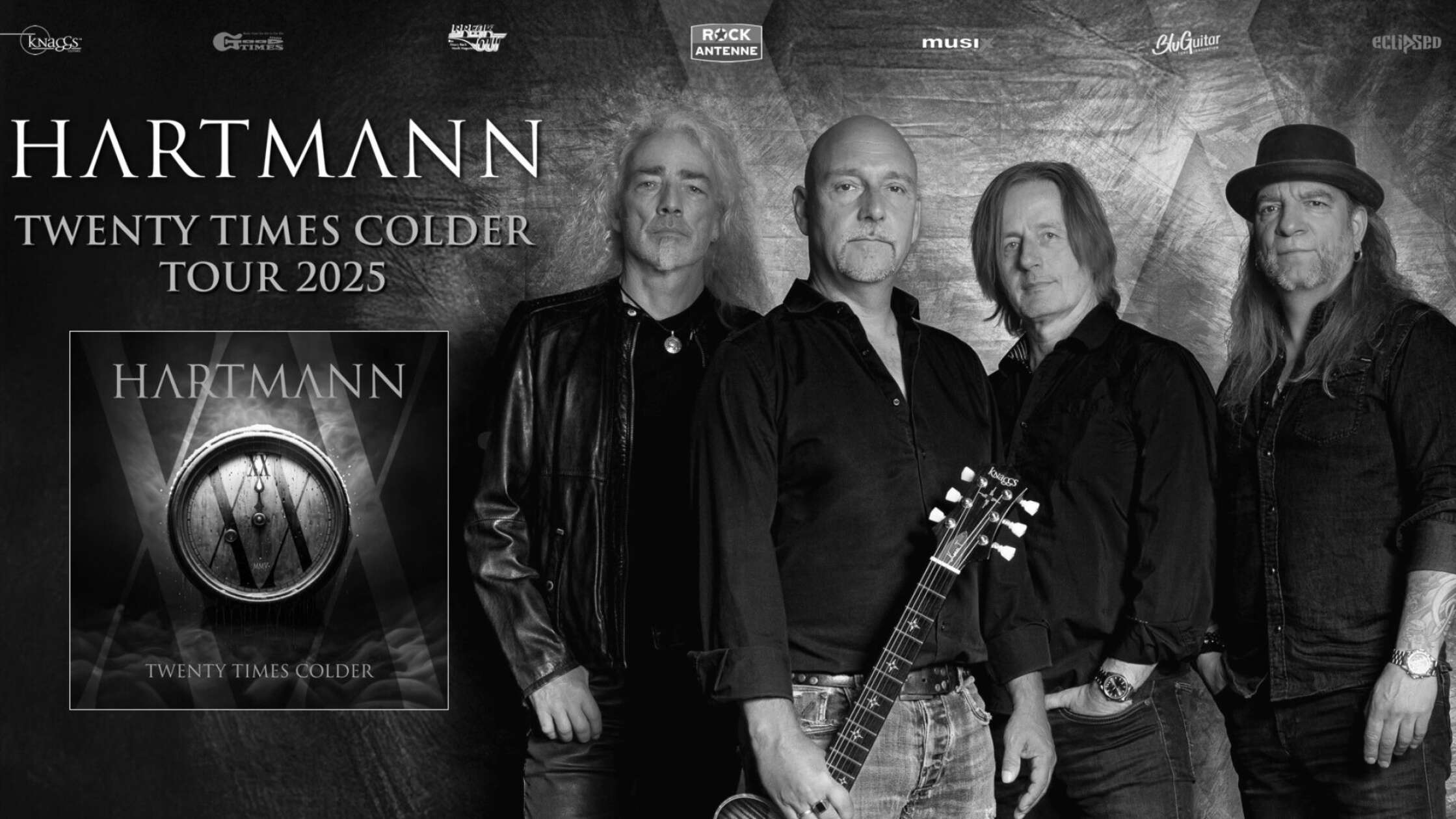 September+Oktober 2025: HARTMANN auf Jubiläumstour! | ROCK ANTENNE