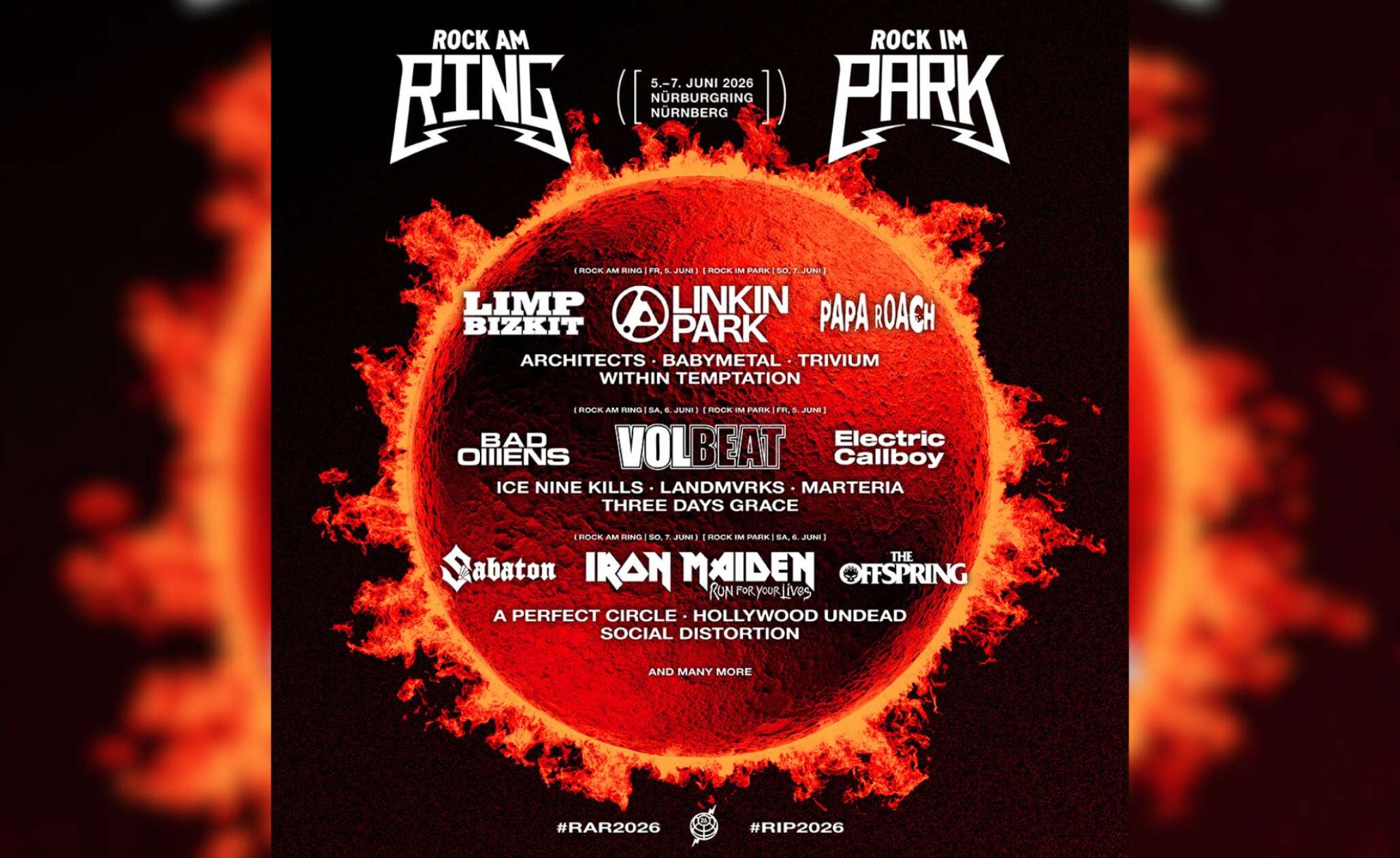 Rock im Park/Rock am Ring 2026: Das ist die zweite Bandwelle! | ROCK ANTENNE