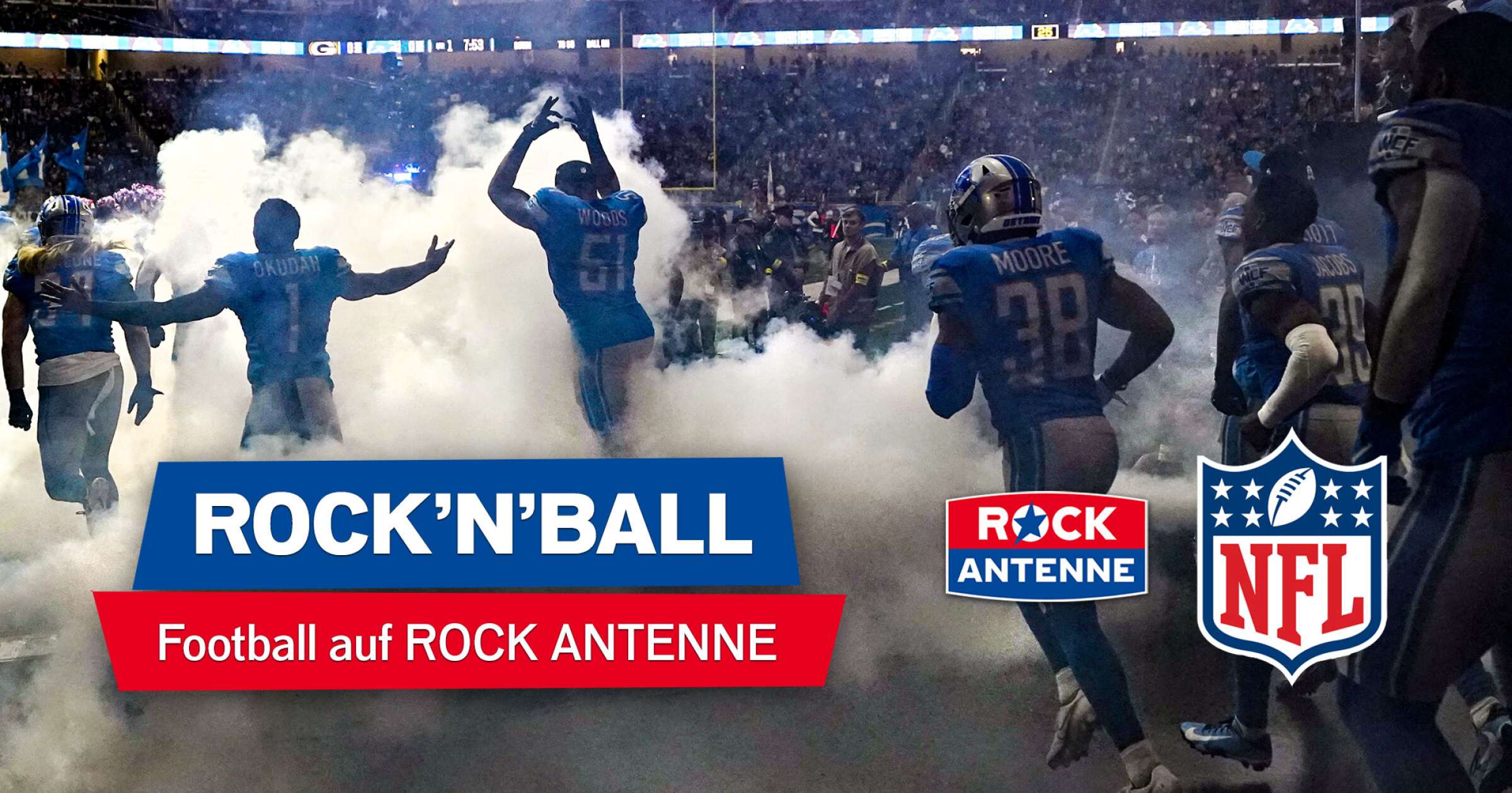 Rock'N'Ball - Football live auf ROCK ANTENNE