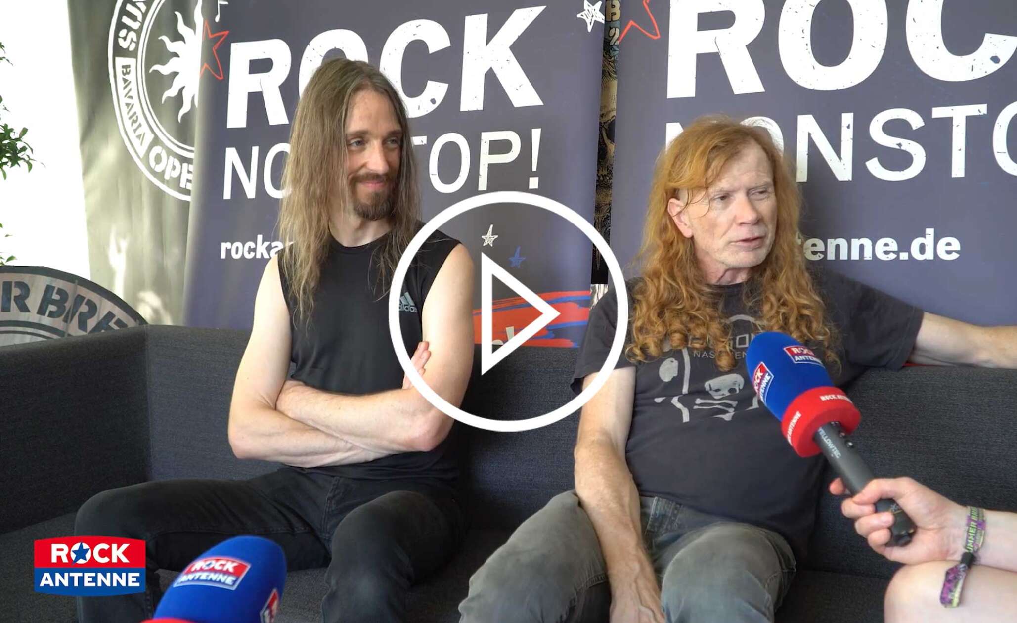 Megadeth: Dave Mustaine und Dirk Verbeuren