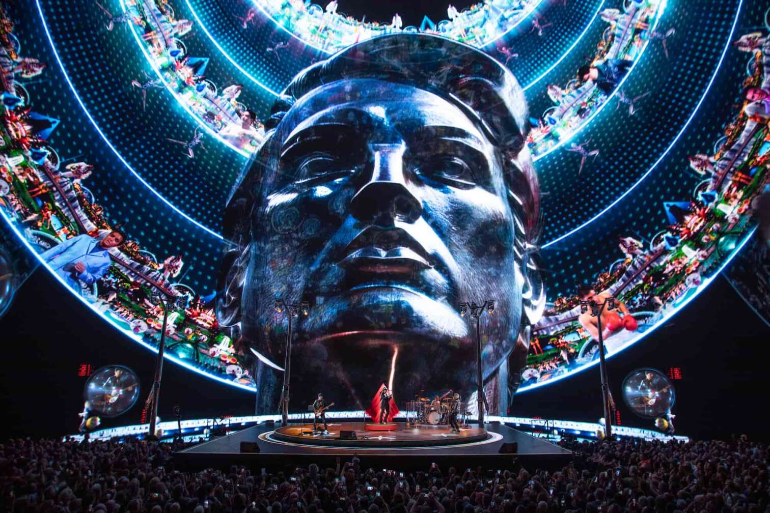 U2 live at the Sphere live im Radio: Sonntag 20 Uhr einschalten