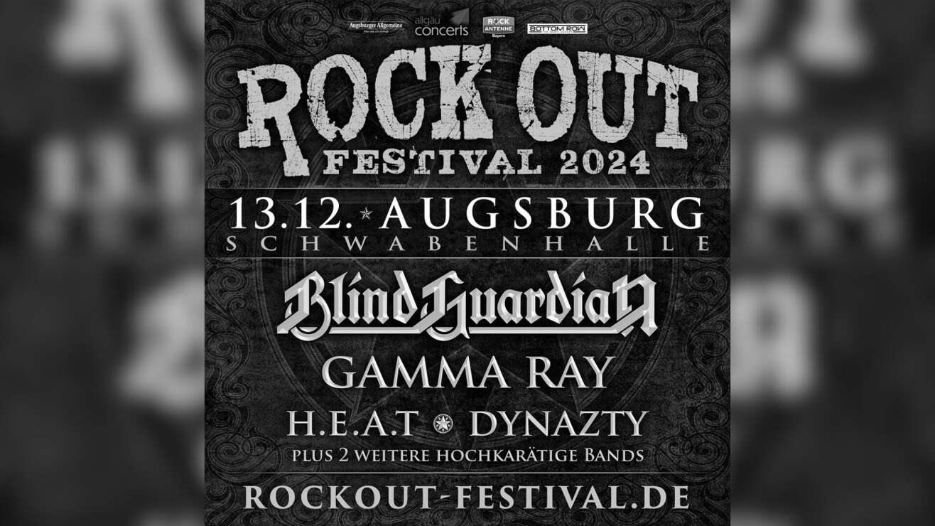 Rock Out Festival: Blind Guardian sind neuer Headliner!