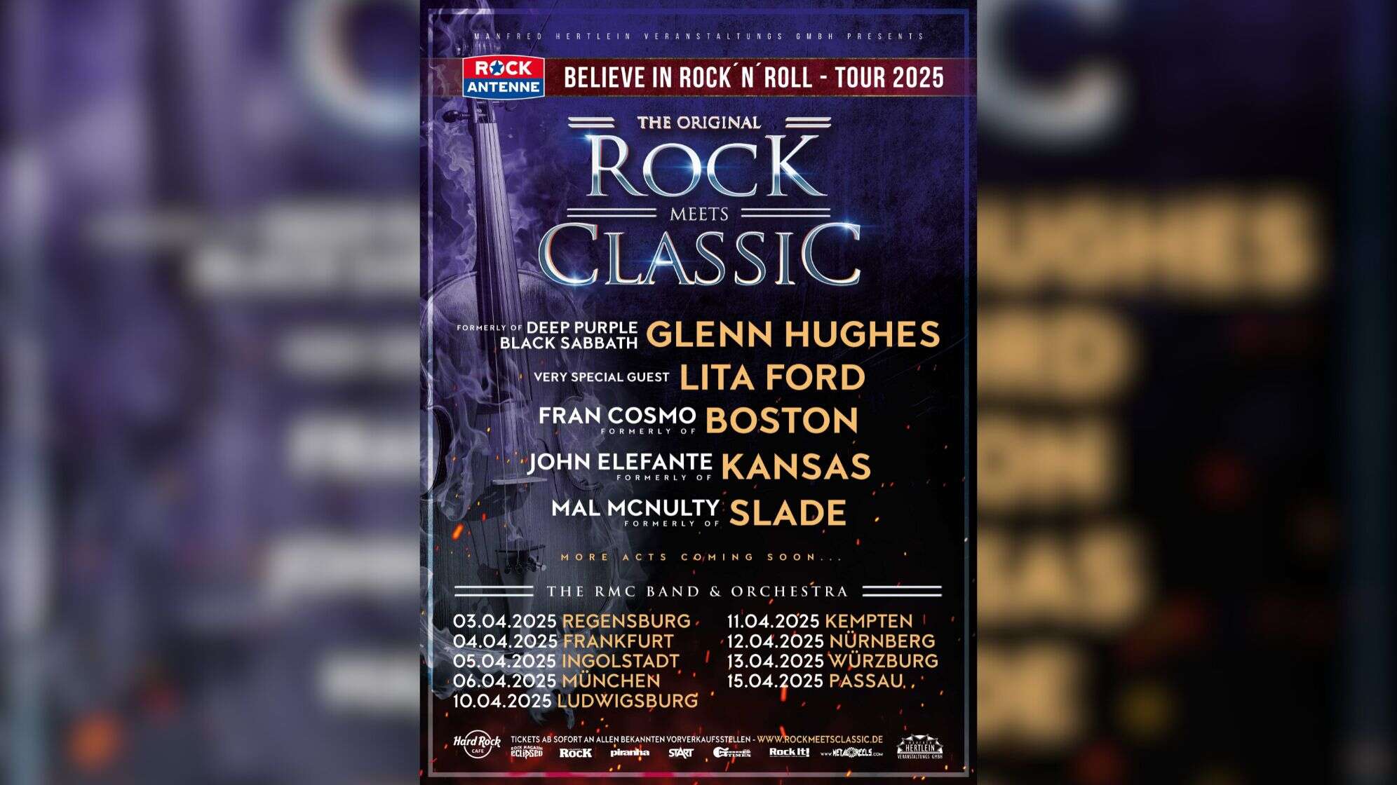 03.-15. April 2025: Rock Meets Classic