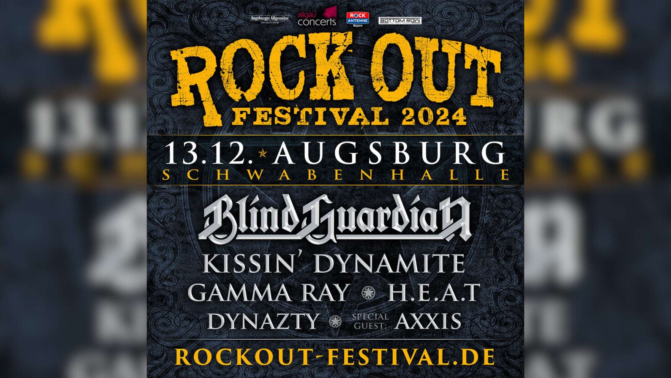 Neu beim ROCK OUT Lineup 2024: Kissin' Dynamite und Axxis!