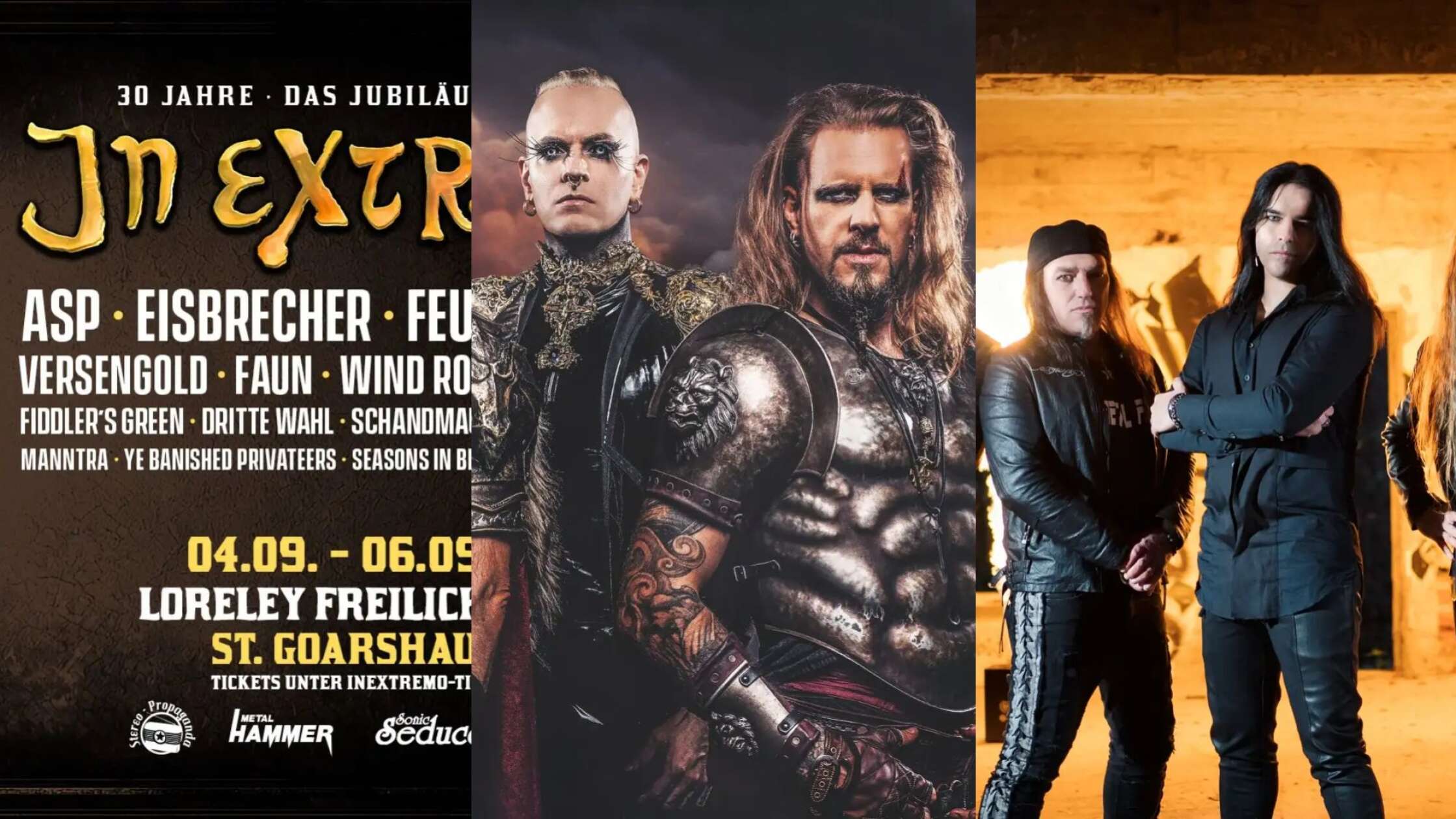 Neu im Konzertkalender: In Extremo, Feuerschwanz live 2025! | ROCK ANTENNE